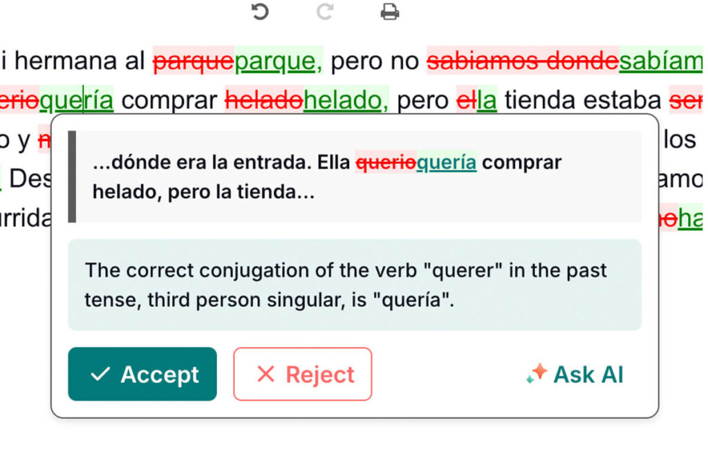 LexiCheck - Free Spanish Grammar Checker | Powered by AI